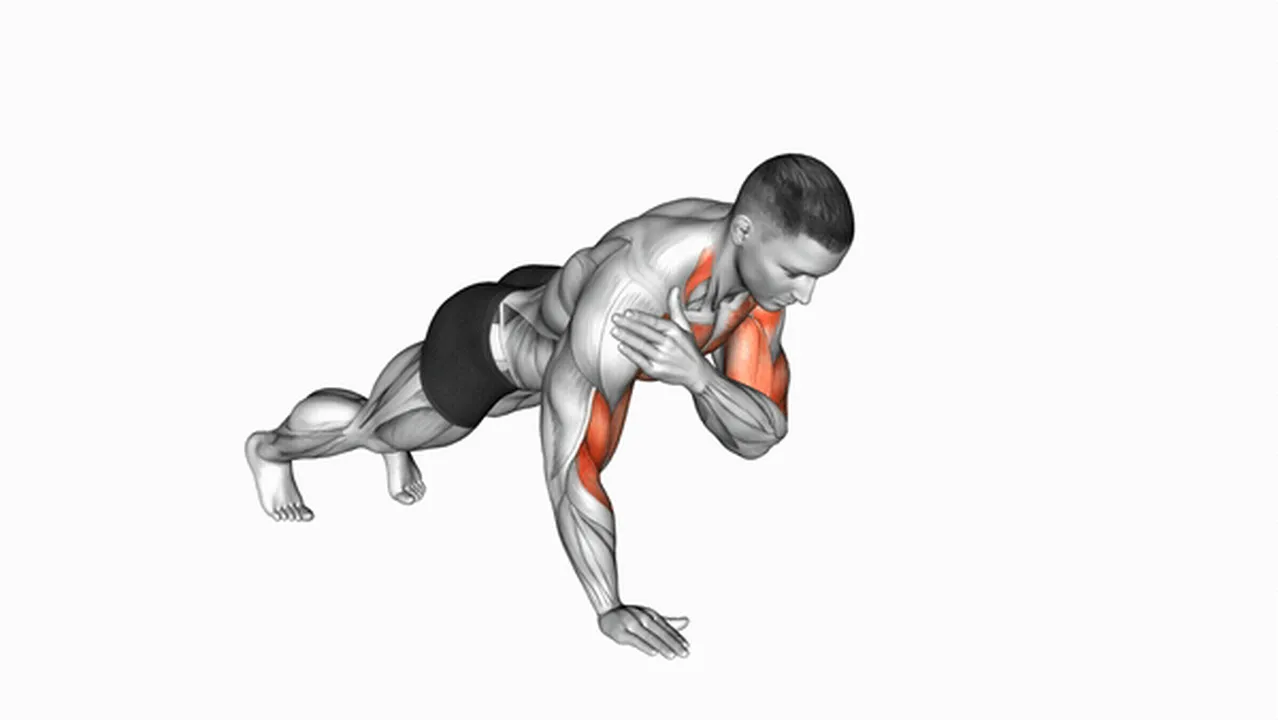 Shoulder Tap Push Up Exercise Guide How To Muscles Worked Variations Shoulder Tap Push Up Exercise Guide How To Muscles Worked Variations